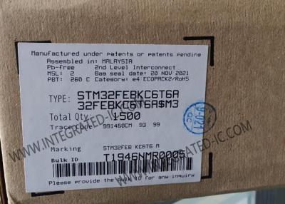 China STM32FEBKC6T6A Microcontrolador MCU ARM Cortex M3 Microcontroladores à venda