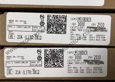 China LM5108DRCR Chipe de circuito integrado 100V Gate Driver IC VSON10 Half Bridge Driver à venda