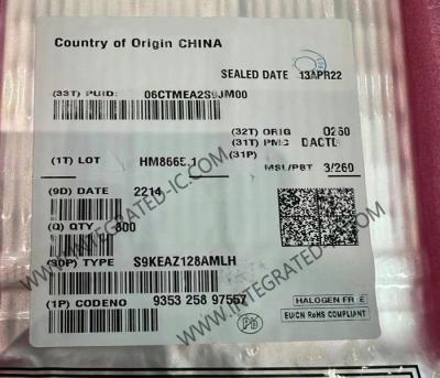 China S9KEAZ128AMLH Microcontrolador MCU 48MHz Kinetis EA 32-Bit ARM Cortex-M4 MCU LQFP-64 à venda