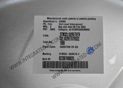 China STM32L162RET6TR Microcontrolador MCU 32MHz 32Bit MCU de núcleo único LQFP64 MCU incorporado à venda