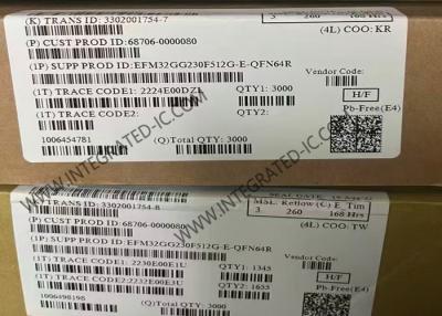 China EFM32GG230F512G-E-QFN64 Microcontrolador MCU à venda