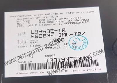 China Chip de circuito integrado L9963E Monitor de bateria automotiva IC TQFP64 for sale