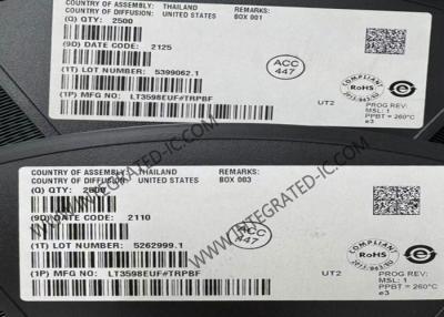 China LT3598EUF Integrated Circuit Chip 6-String LED Driver IC 30mA LED Lighting Driver IC for sale