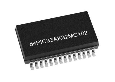 China DSPIC33AK32MC102T-I/SS Microcontrolador MCU Controlador de sinal digital SSOP28 DSC de 32 bits à venda