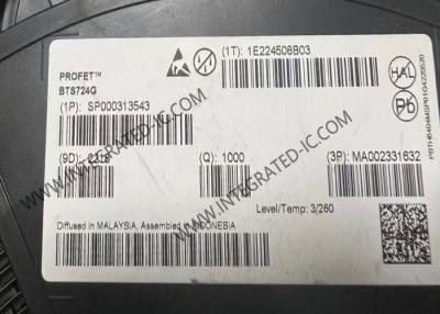 China Chip de circuito integrado BTS724G, interruptor de alta potência inteligente de quatro canais, PG-DSO-20 à venda