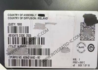 Cina AD8421ARZ Chip a circuito integrato 10MHz Amplificatori di strumentazione a bassa potenza SOIC8 in vendita