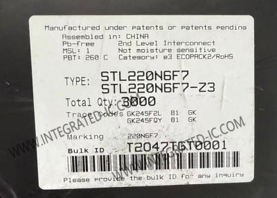 China Chip de circuito integrado STL220N6F7 60V 120A STripFET F7 Power MOSFET Transistors à venda