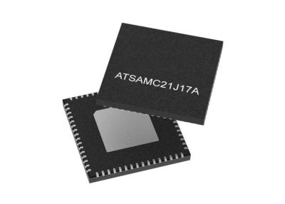China ATSAMC21J17A-MU Microcontrolador MCU 32 bits ARM Cortex M0 MCU VQFN64 MCU incorporado à venda