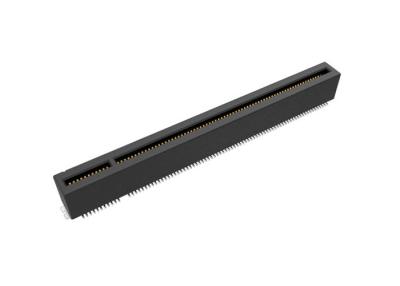 China 10146065-123Y0LF Connectors 164POS PCI Express x16 Vertical Card Edge Connector for sale