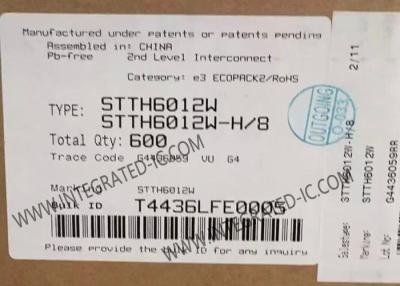 China STTH6012W Integrated Circuit Chip 1200V 60A Ultrafast High Voltage Diode DO-247-2 for sale