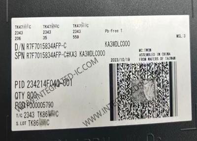 China R7F7015834AFP-C Microcontrolador MCU de baixa potência 120MHz RH850/F1K Microcontroladores automotivos for sale