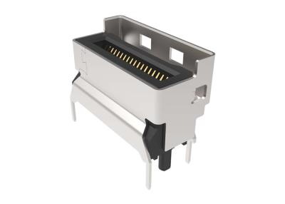 China G42V11333HR Connectors 0.60mm Pitch 92Ω Mini Cool Edge IO Connector For Networking for sale