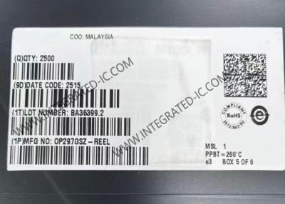 China OP297GSZ Integrierter Schaltkreis-Chip, Präzisions-Dual-Kanal-Operationsverstärker mit niedrigem Ruhestrom zu verkaufen