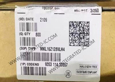 China Microcontrolador MKL16Z128VLH4 MCU Kinetis de bajo consumo, de uso general, 48MHz, ARM Cortex M0+ MCU en venta
