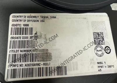 China AD8310ARMZ Integrated Circuit Chip 95dB Logarithmic Amplifier MSOP8 RF Power Detectors for sale