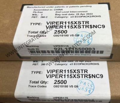 China VIPER115XSTR Integrated Circuit Chip Energy Saving Offline High Voltage Converter for sale