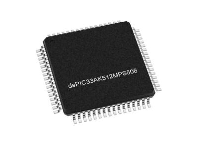China DSPIC33AK512MPS506-I/PT Microcontroller MCU Digital Signal Controller 32Bit DSPIC33A DSC for sale