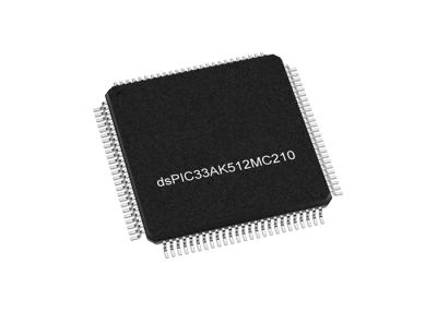 China DSPIC33AK512MC210-I/PT Microcontroller MCU 200MHz 32-Bit DSC With 64KB SRAM Data Memory for sale
