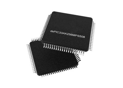 China DSPIC33AK256MPS508-I/PT Microcontroller MCU High-Bandwidth 200MHz DSC With 512KB Flash Program Memory for sale