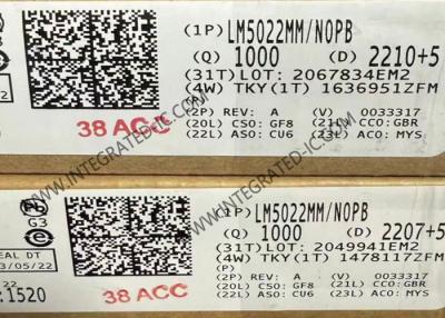 China LM5022MM Integrated Circuit Chip 60V Low-Side Controller For Boost And SEPIC for sale