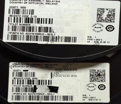 China ADG1612BRUZ Integrated Circuit Chip 1 Ω Quad Single-Pole/Single-Throw Switches for sale