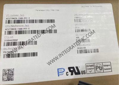 China Sensor IC ACS770KCB-150B-PFF-T 150A Wärmeverstärkte Stromsensor IC zu verkaufen