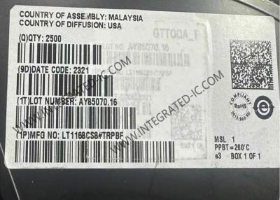 China LT1168CS8 Integrated Circuit Chip 400kHz Instrumentation Amplifiers SOIC8 Amplifier IC for sale