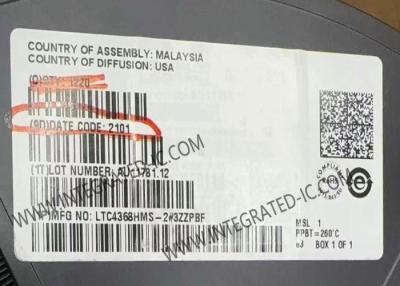 China LTC4368HMS-2 integrierte Schaltkreis-Chip Überspannungsschutzgeräte 100V Rückwärtsschutzcontroller zu verkaufen