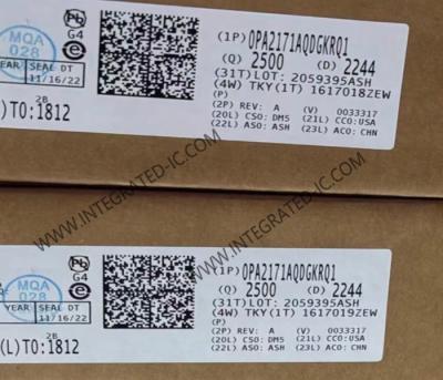 China OPA2171AQDGKRQ1 Integrierter Schaltkreislauf-Chip Automobil Dual 36V 3MHz Niedrigleistungsbetriebsverstärker zu verkaufen
