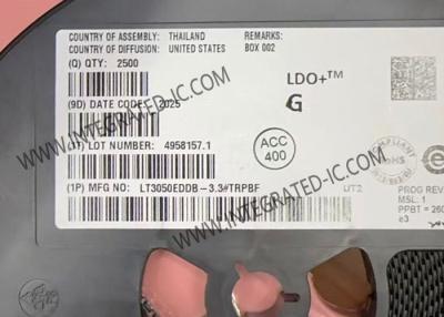 China LT3050EDDB-3.3 Integrated Circuit Chip 100mA Linear Regulator With Precision Current Limit And Diagnostic Outputs for sale