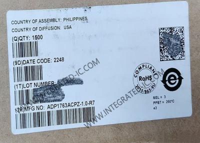 China ADP1763ACPZ-1.0 Integrated Circuit Chip Low Dropout Linear Regulators 3A LDO Regulators for sale