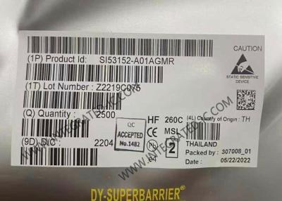 China SI53152-A01AGMR Integrated Circuit Chip Spread Spectrum Tolerant PCIe Clock Buffer for sale