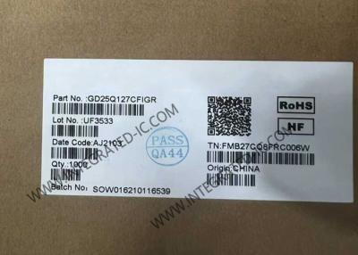 China GD25Q127CFIGR Memory IC Chip 128Mbit 3.3V Uniform Sector Serial NOR Flash Memory for sale