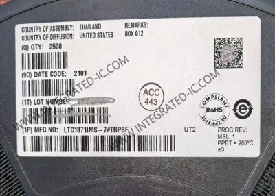 China LTC1871IMS-7 Integrated Circuit Chip High Input Voltage Current Mode Boost Flyback And SEPIC Controller for sale