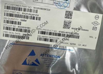 Cina MX25V8035FZUI Chip IC di memoria 8Mbit Serial NOR Flash Memory IC USON8 IC di memorizzazione dati in vendita