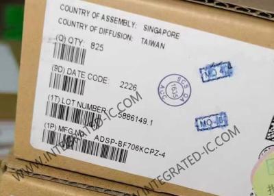 China Microcontrolador MCU ADSP-BF706KCPZ-4 400MHz Procesador embebido de aleta negra LFCSP-88 en venta