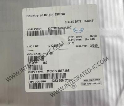 China MC33771BTA1AE Integrated Circuit Chip 14-Channel Li-Ion Battery Cell Controller IC for sale