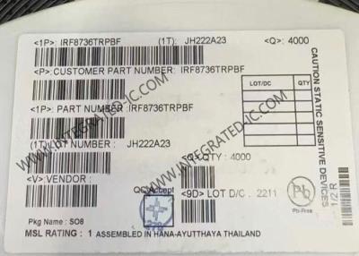 China IRF8736TRPBF Integrated Circuit Chip 30V Single N-Channel HEXFET Power MOSFET Transistors for sale