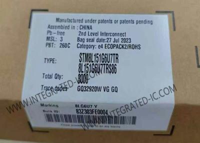 China STM8L151G6U7TR Microcontroller MCU 8-Bit 16MHz STM8L EnergyLite Microcontroller IC 28-UFQFPN for sale