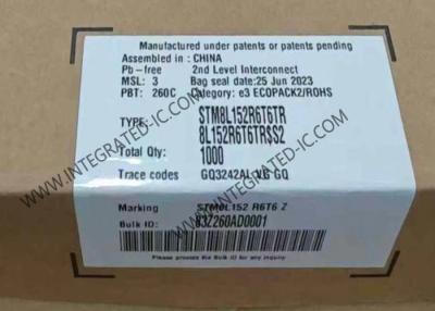 China STM8L152R6T6TR Microcontroller MCU Ultra-Low-Power 8-Bit 16MHz STM8L Microcontroller 64-LQFP for sale