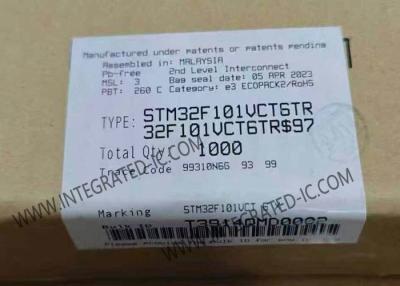 China STM32F101VCT6TR Microcontroller MCU 32-Bit 36MHz ARM Cortex-M3 STM32F1 Microcontroller 100-LQFP for sale