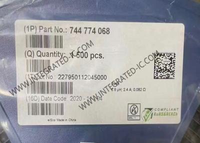 중국 744774068 집적 회로 칩 2.4A 6.8uH 82mΩ 전력 인덕터 판매용