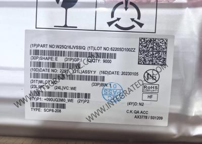 Cina Chip IC di memoria W25Q16JVSSIQ 3V 16Mbit Serial Flash Memory con Dual/Quad SPI in vendita