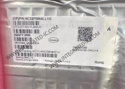 China Microcontrolador MCU SC32F5864LL1G de alto rendimiento, microcontrolador Arm-Cortex-M0 a 72 MHz en venta