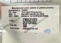 China STM32L071CBT6 Microcontroller MCU Low-Power 32-Bit Single-Core Embedded MCU for sale
