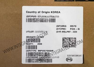 中国 MPX5700DP センサー IC 700kPa 7mA 5V 差圧センサー 販売のため