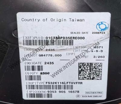 China Microcontrolador FS32K116LFT0VFMR MCU de 32 bits y 48 MHz ARM Cortex -M0+ Microcontrolador S32K en venta