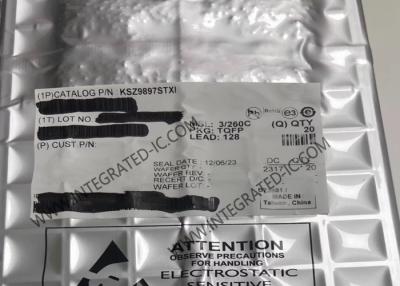 Китай KSZ9897STXI Ethernet IC 750mA 7-порт GigE Управляемые коммутаторы Ethernet TQFP128 продается