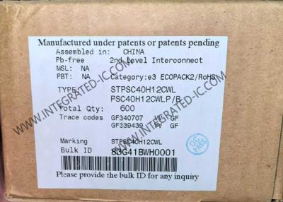 Cina STPSC40H12CWL Circuito integrato Chip Diodo Array 1 Coppia Catodo Comune Carburo di Silicio Schottky in vendita