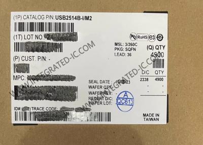 China USB2514B-I/M2 Integrated Circuit Chip Low Power USB 2.0 High-Speed Hub Controller for sale